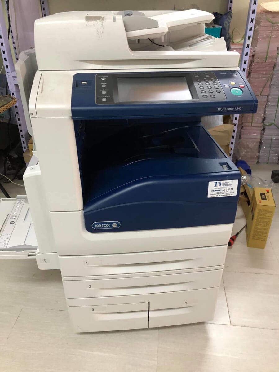 Máy in và photocopy màu đa chức năng Xerox WC7845/7855 - CÔNG TY TNHH ...