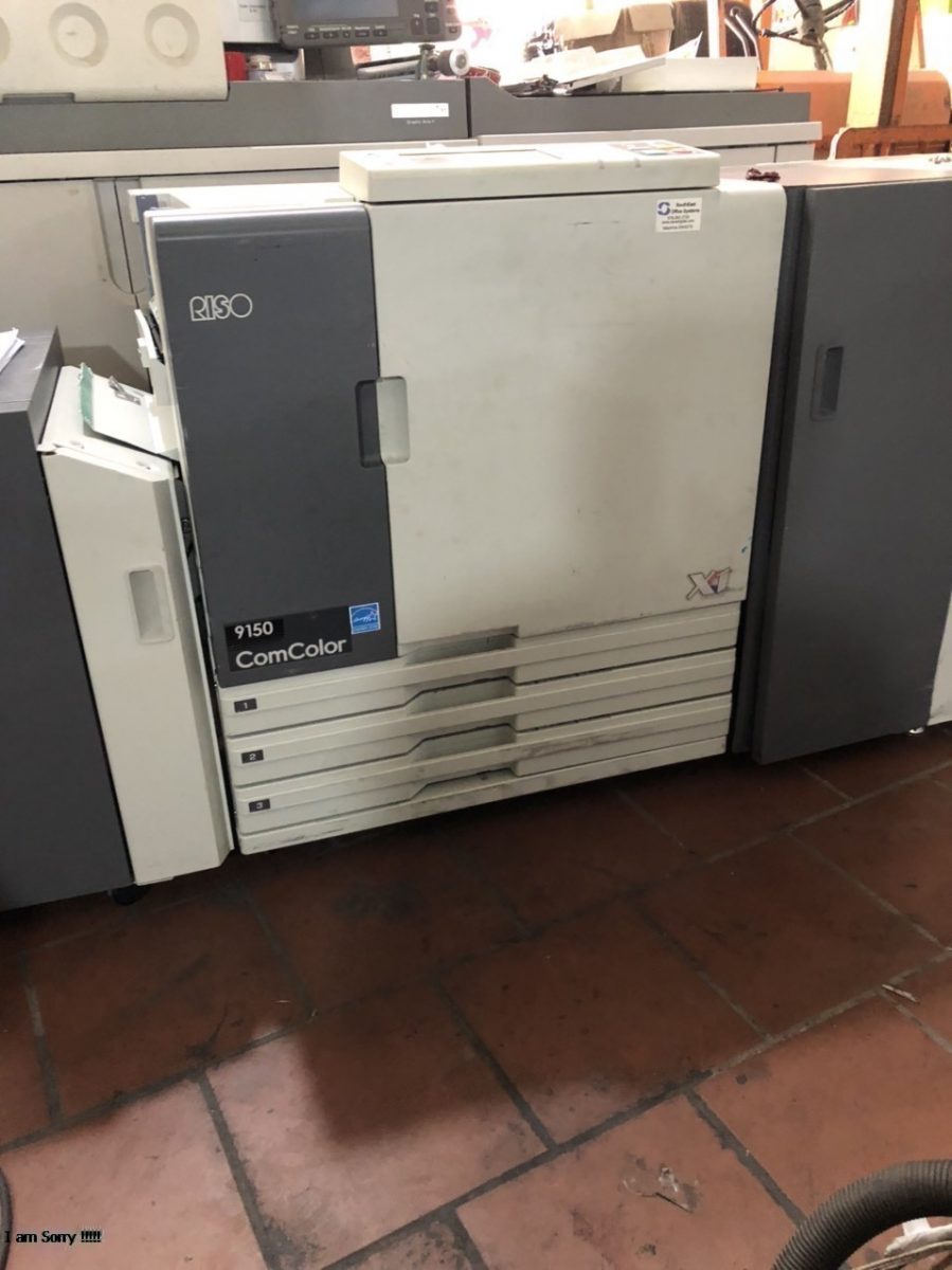 MÁY IN PHUN MÀU SIÊU TỐC RISO COMCOLOR 9150 - CÔNG TY TNHH SẢN XUẤT ...